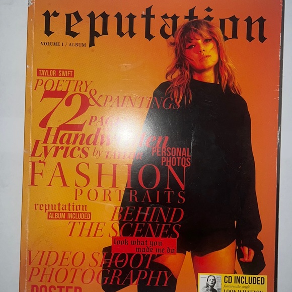 Taylor Swift | Other | Taylor Swift Reputation Magazines With Poster ...